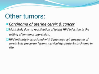 Aids defining neoplasm | PPT