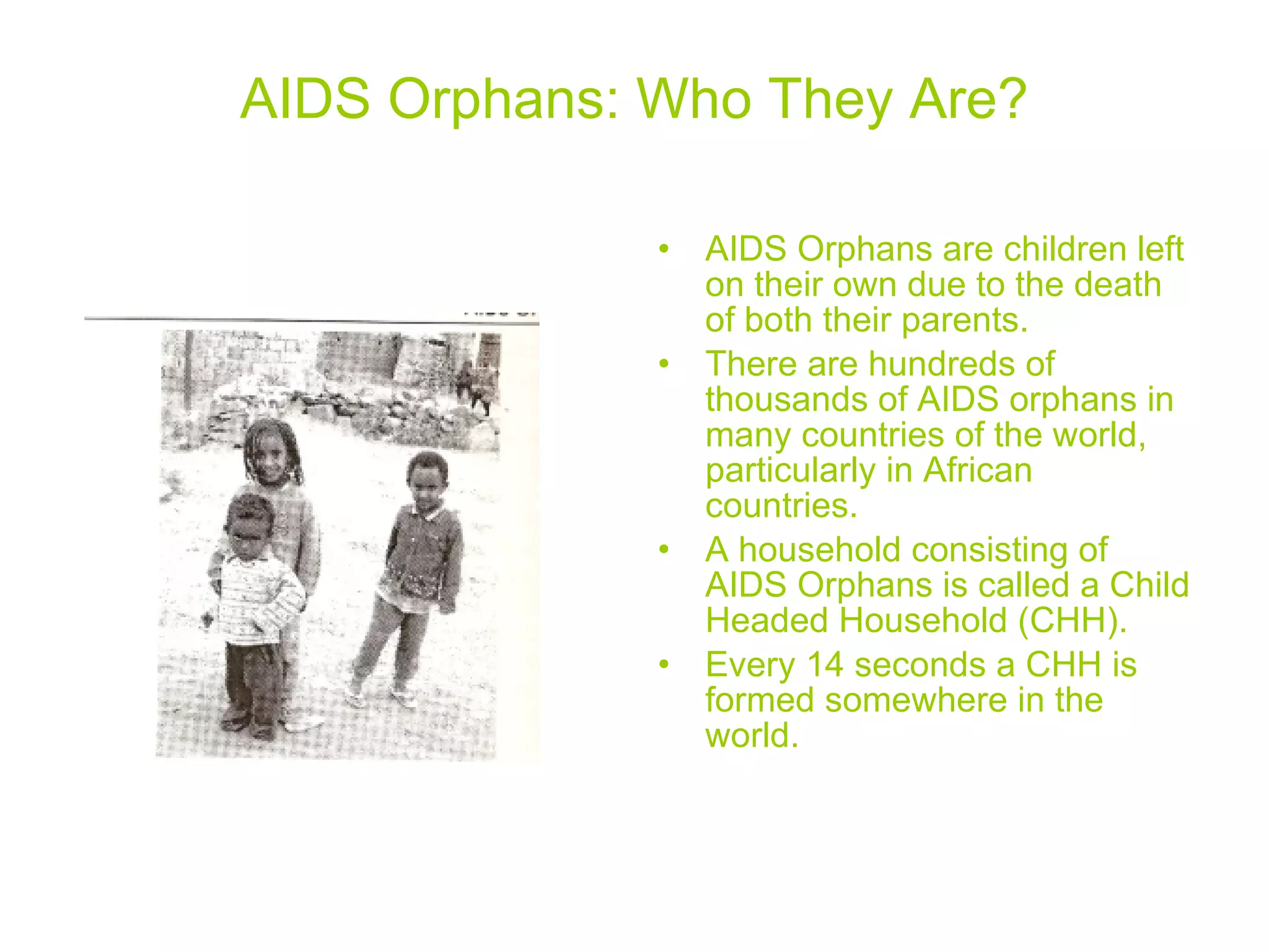 Aids Orphans Rising | PPT