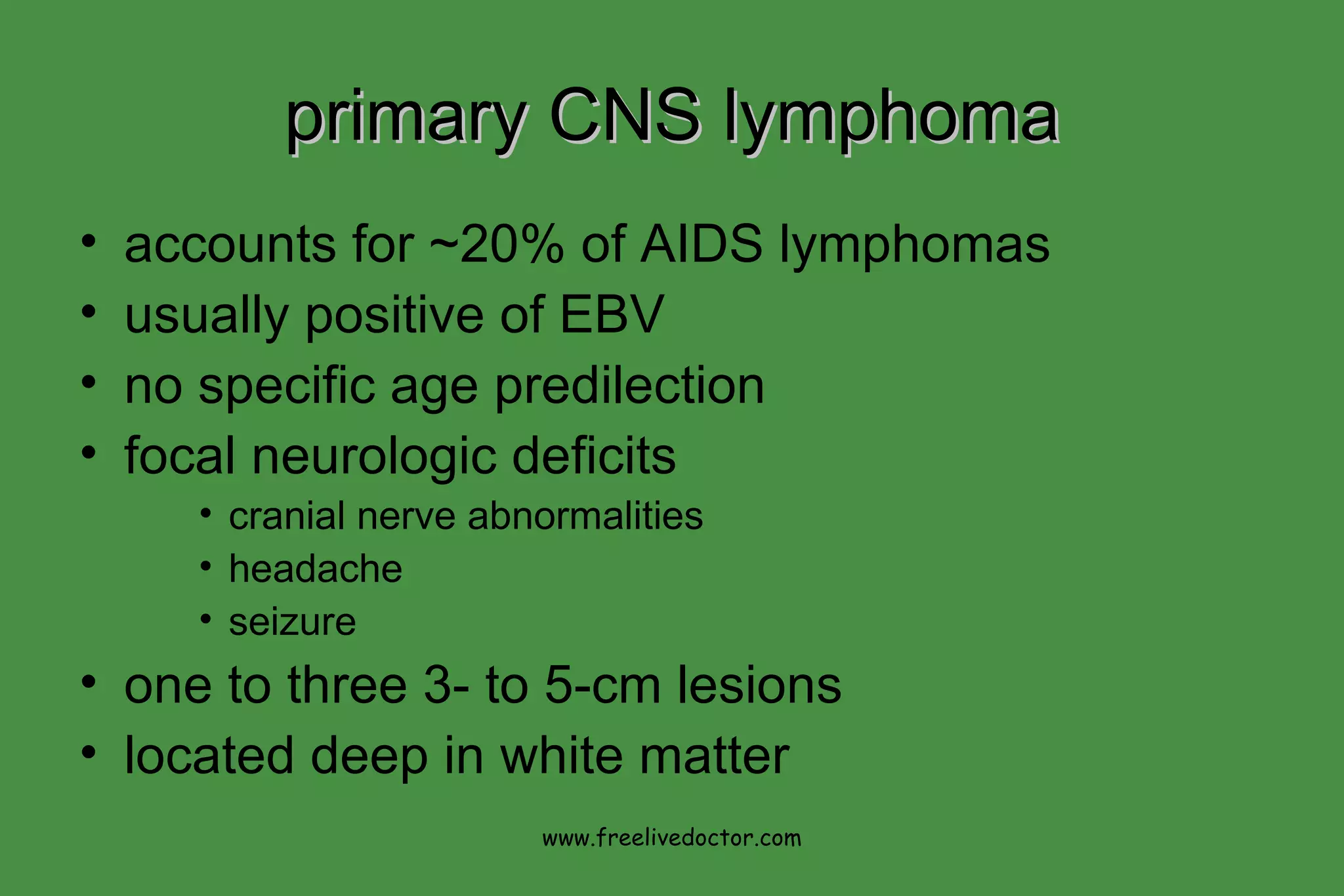 Aids related lymphomas | PPT
