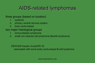 Aids related lymphomas | PPT