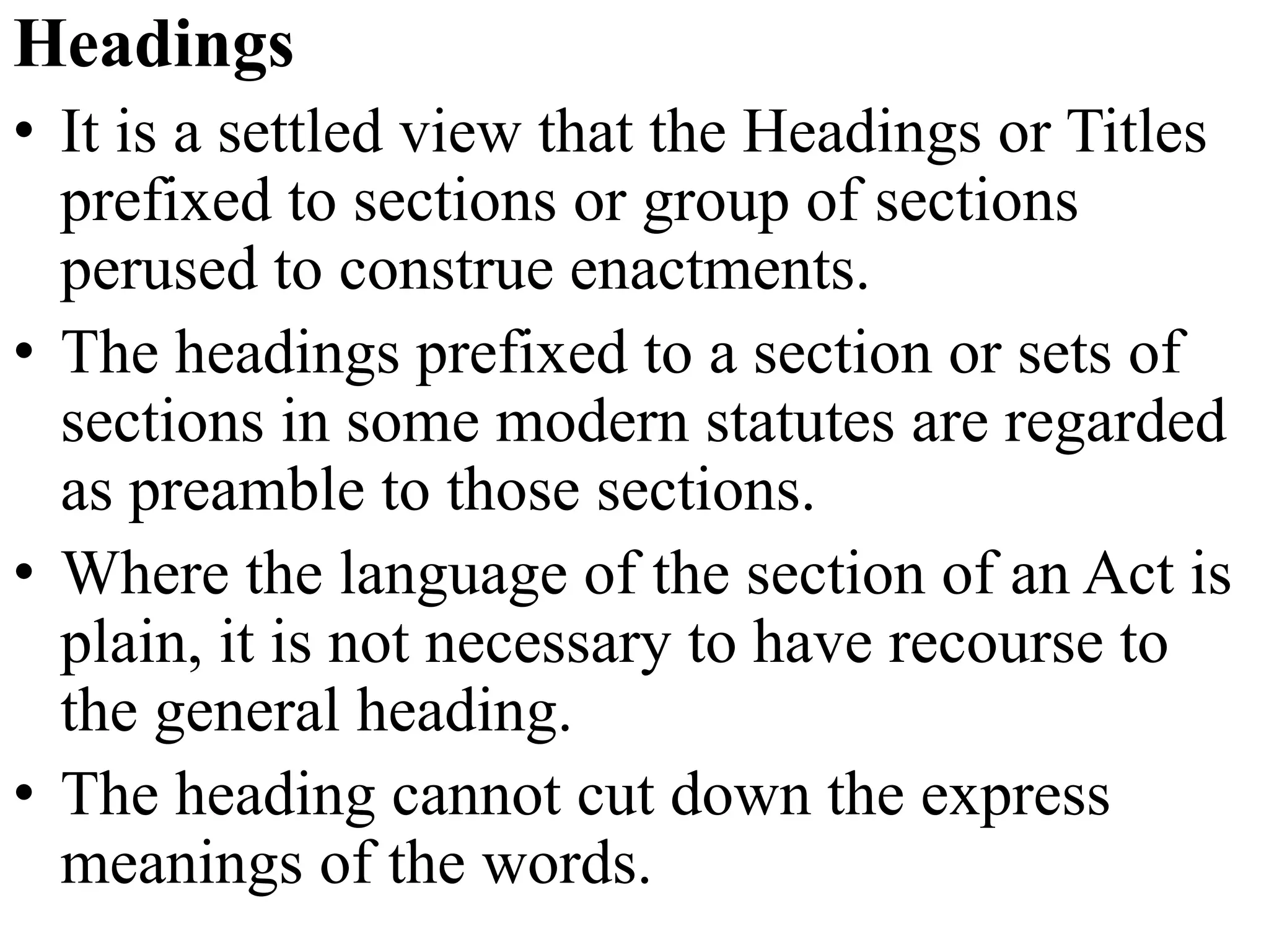 Aids-to-interpretation interpretation of statutes | PPTX
