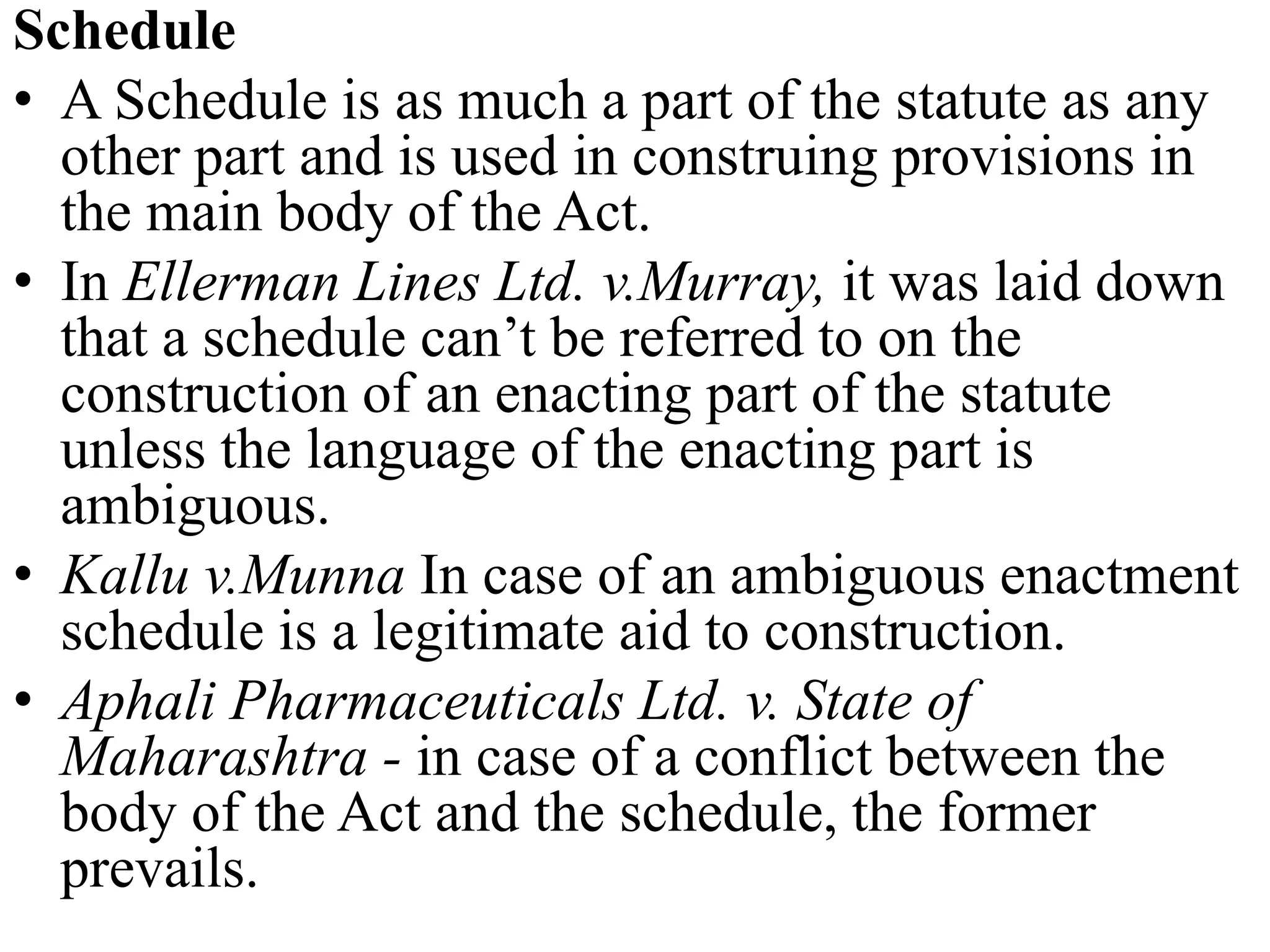 Aids-to-interpretation interpretation of statutes | PPTX