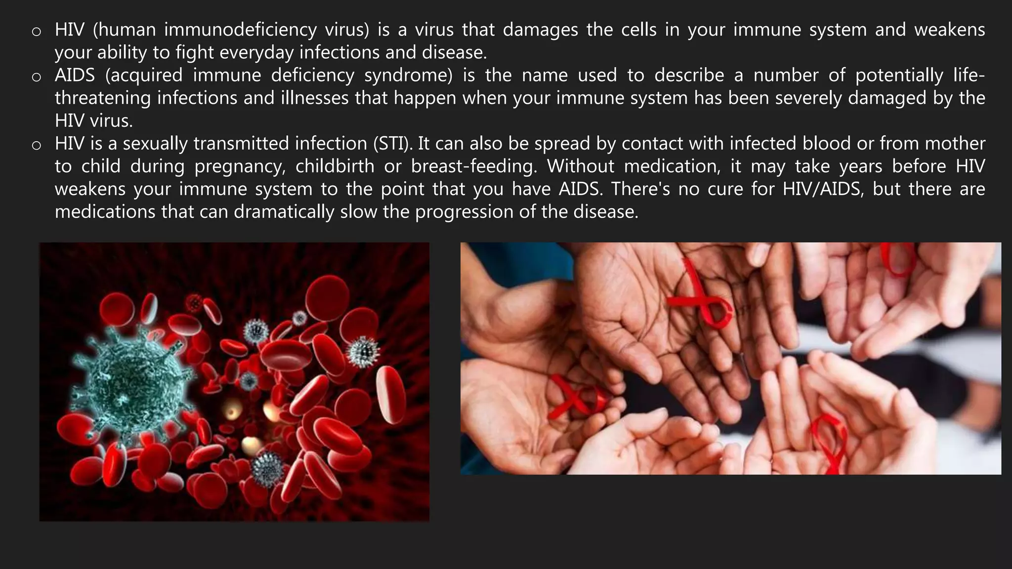 Aids (acquired immune deficiency syndrome) | PPTX