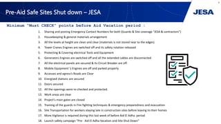 Aid Safe Sites Shut down preparation JESA 2024.pptx