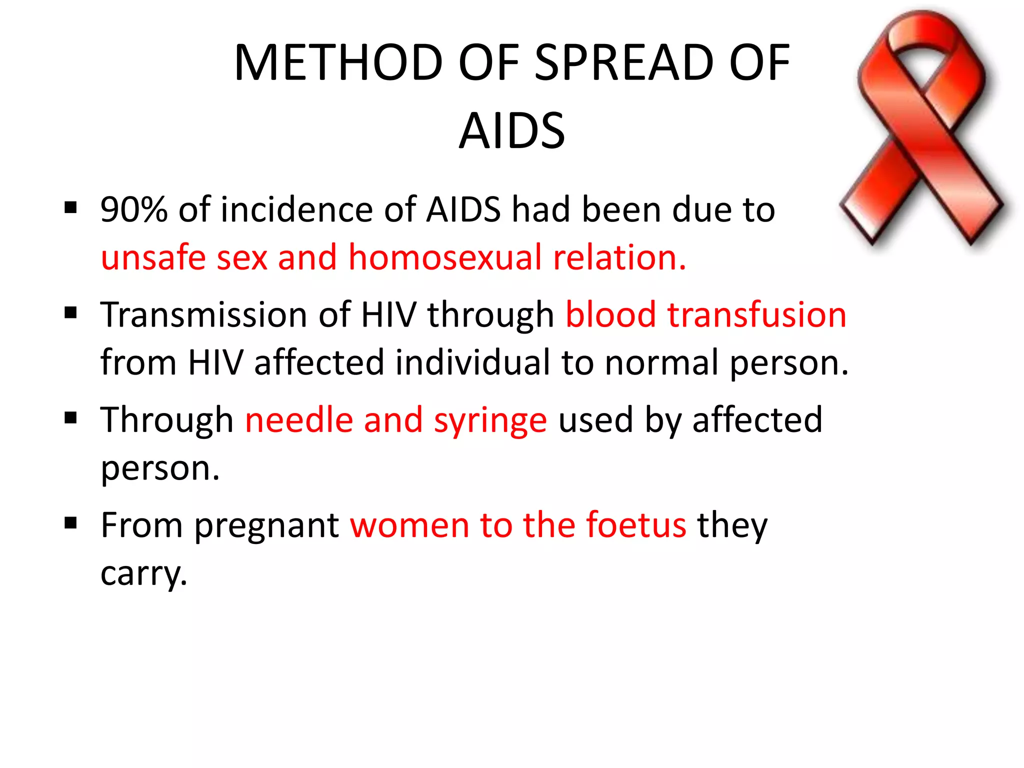 AIDS/ HIV in Health Education | PPT