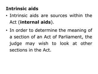 Aids of interpretation | PPTX