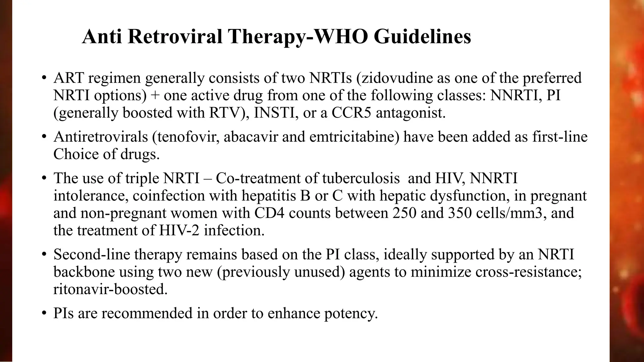 Etiology, pathophysiology, Pharmacotherapy of AIDS .pptx