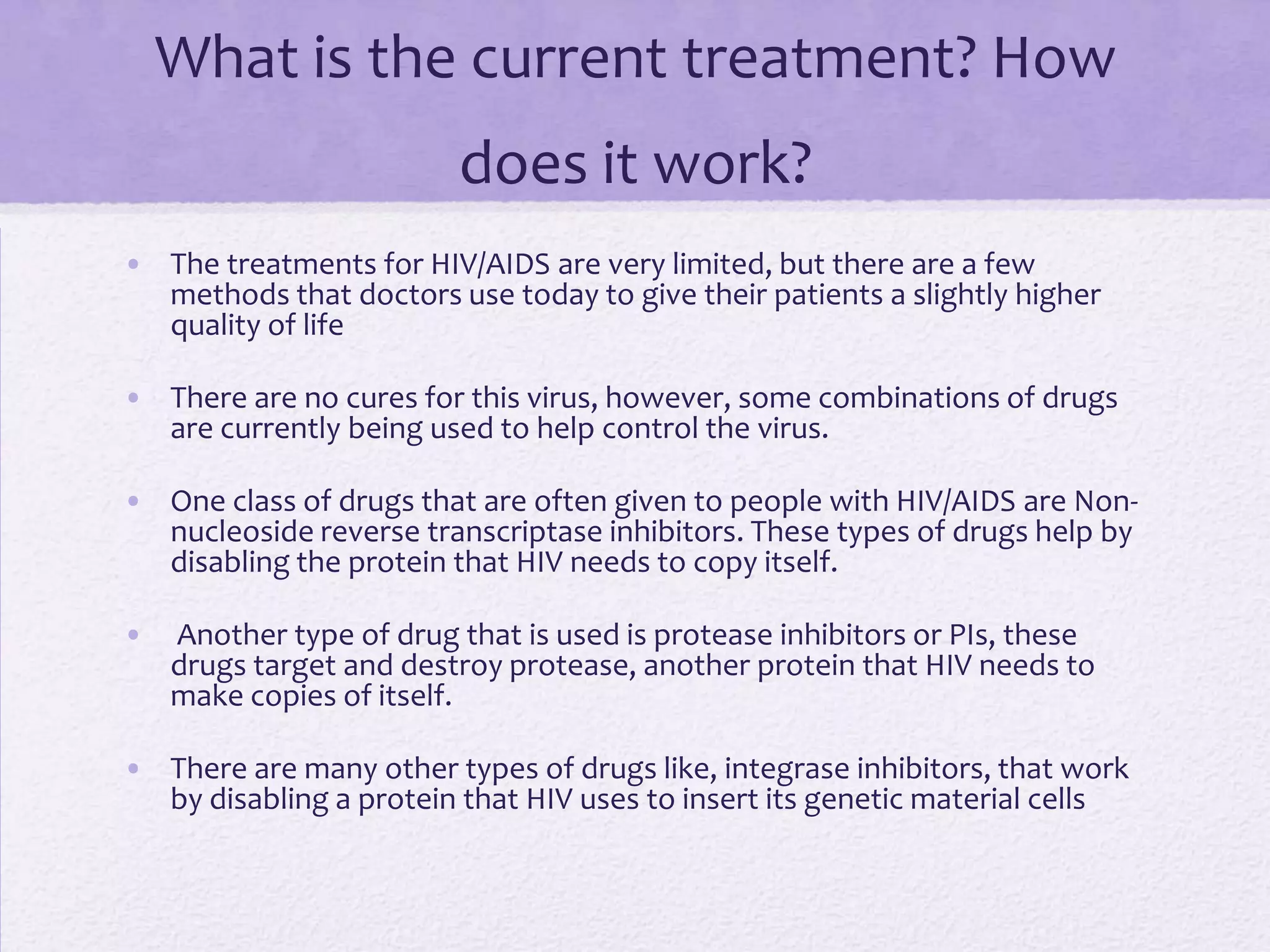 HIV/AIDS Presentation | PPT