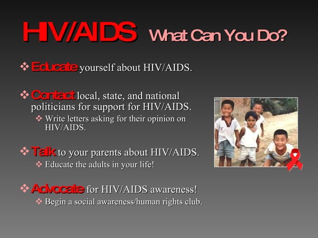 HIV/Aids Presentation | PPT