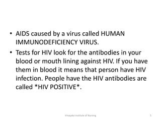 Aids presentation swizel | PPT