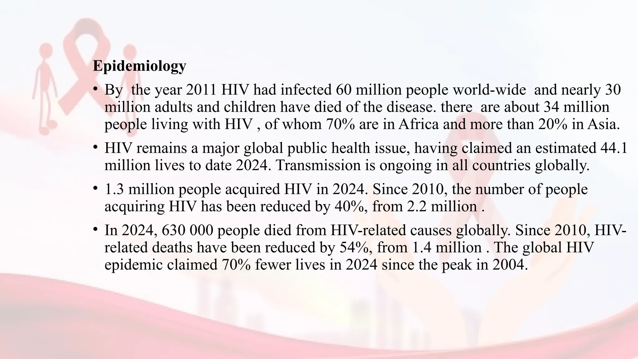 slideshare on HIV/AIDS.Acquired immunodeficiency syndrome | PPTX