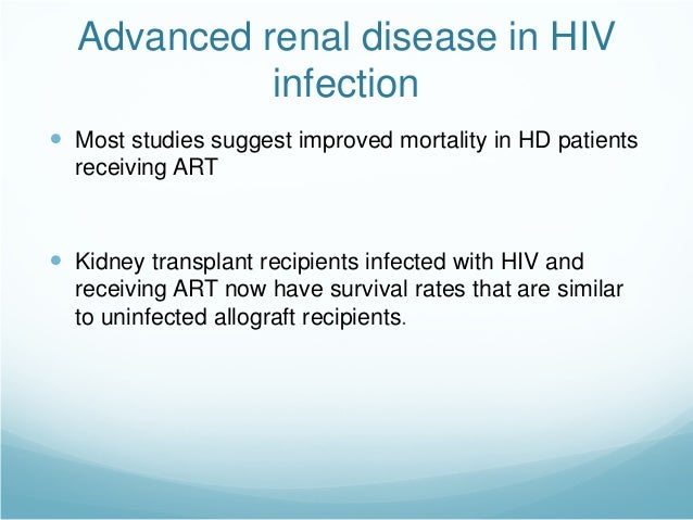 Renal Disease In Hivaids