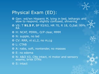 Hypothermia in an HIV-infected Patient | PDF
