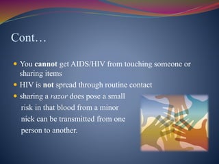 AIDS, presentation. | PPT