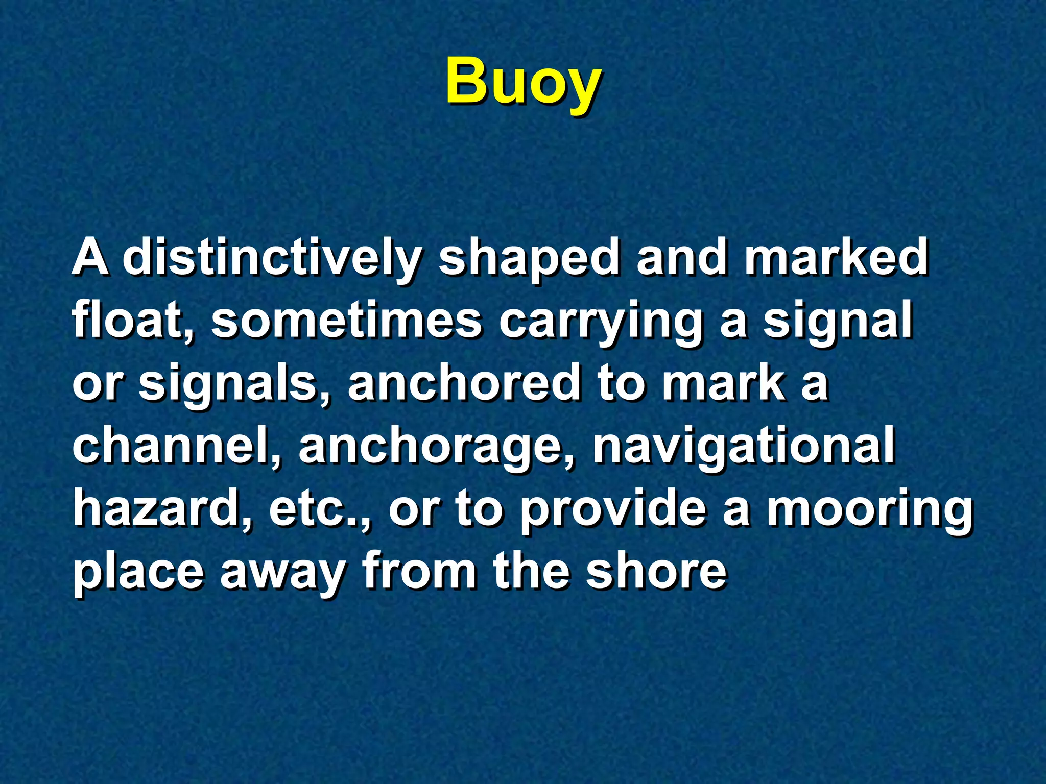 Aids to Navigation | PDF