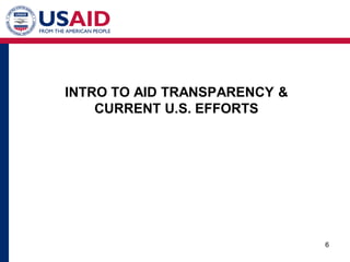 Aid transparency jeremiahcarew_en | PPT