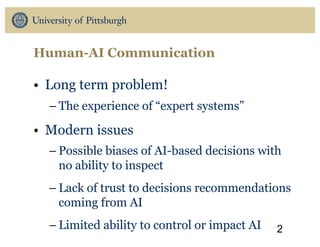 Human Interfaces to Artificial Intelligence in Education | PDF