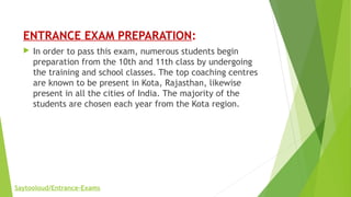 Aieee exam pattern, exam details, eligibility, syllabus | PPT
