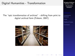 Data Visualization for Literary Analysis | PPT