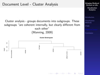Data Visualization for Literary Analysis | PPT