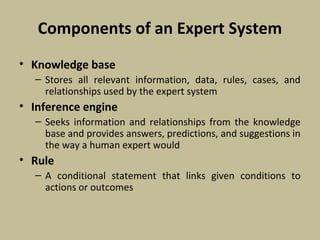 Artificial Intelligence and Expert Systems | PPT