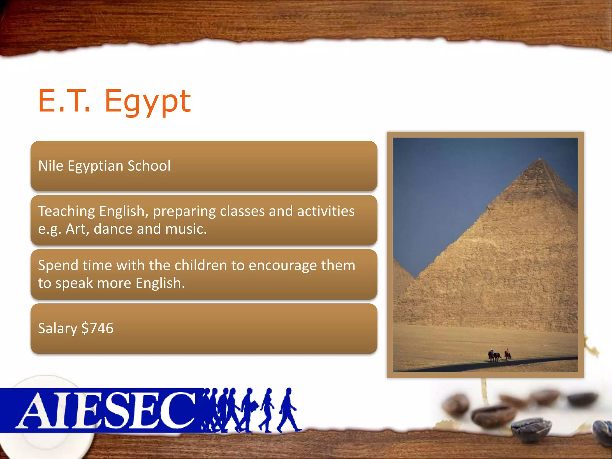 AIESEC STRATHMORE EXCHANGE CAMPAIGN | PPT