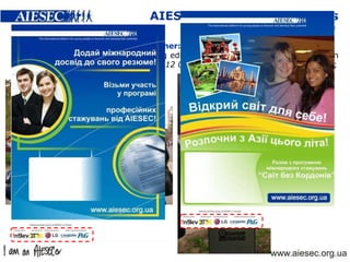 Aiesec 2008 2009 Report For Sandora | PPT