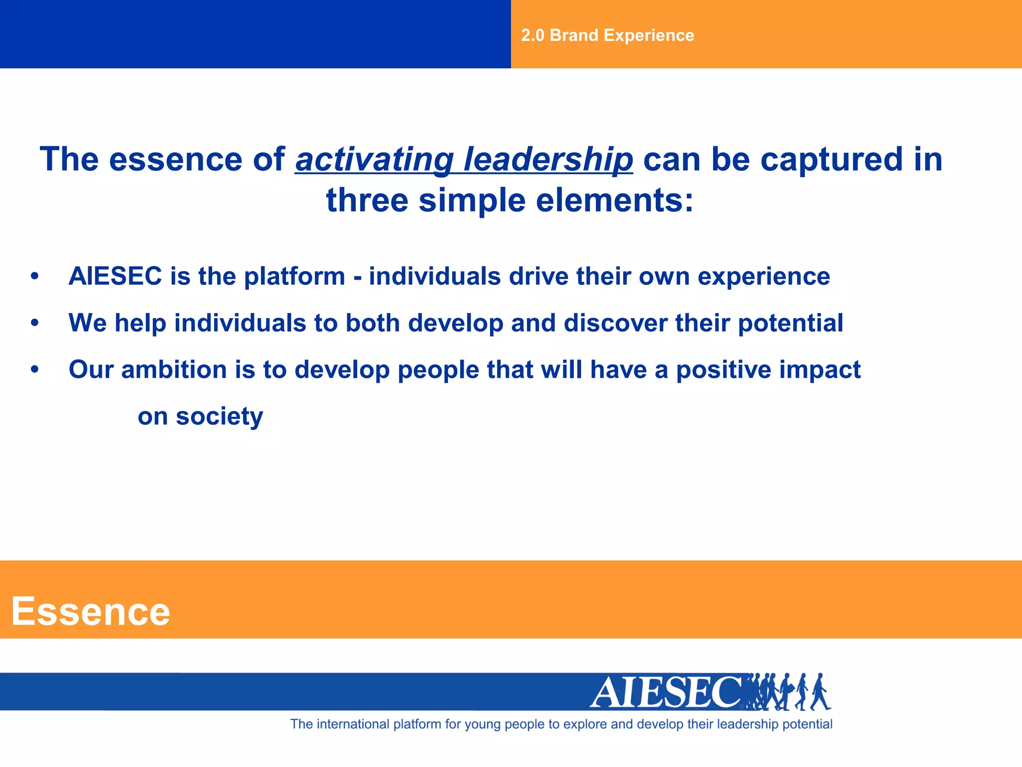 Aiesec brand elements (1) | PPT