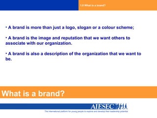 Aiesec brand elements (1) | PPT