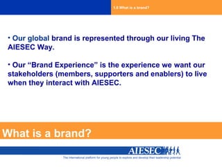 Aiesec brand elements (1) | PPT