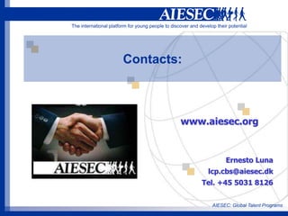 AIESEC CBS Exchange Programme | PPTX