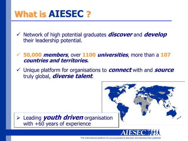 AIESEC CBS Exchange Programme | PPT