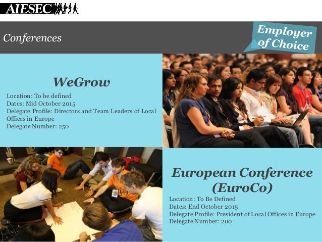 Aiesec conferences
