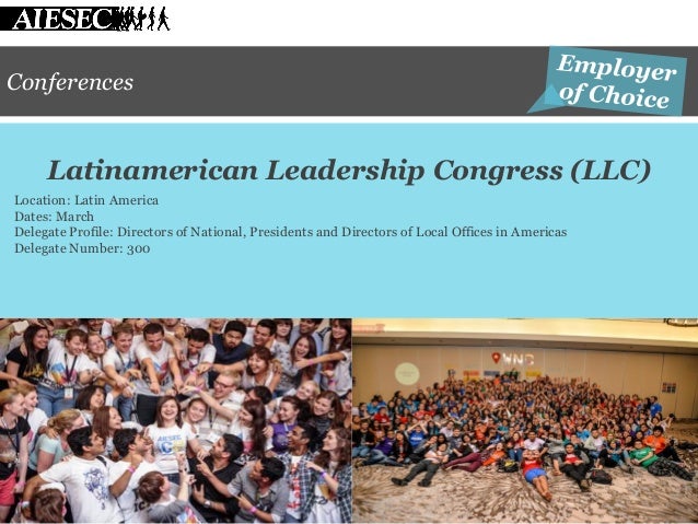 Aiesec conferences