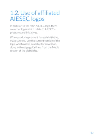 Aiesec digital guidelines | PDF