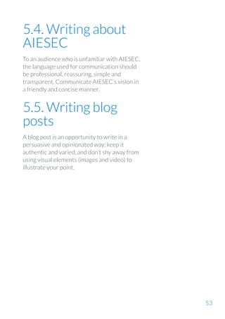 Aiesec digital guidelines | PDF