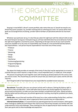 AIESEC Event Organization Guide | PDF