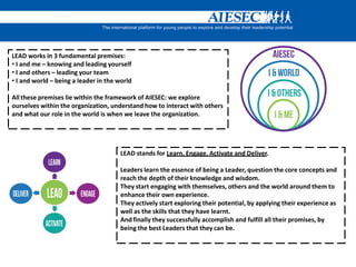 Aiesec ftu hcmc lead partnership proposal | PPT