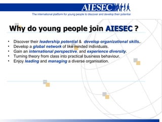 Aiesec Global Partnerships Presentation | PPT