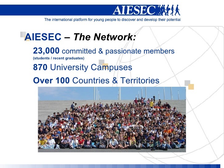 Aiesec Global Partnerships Presentation