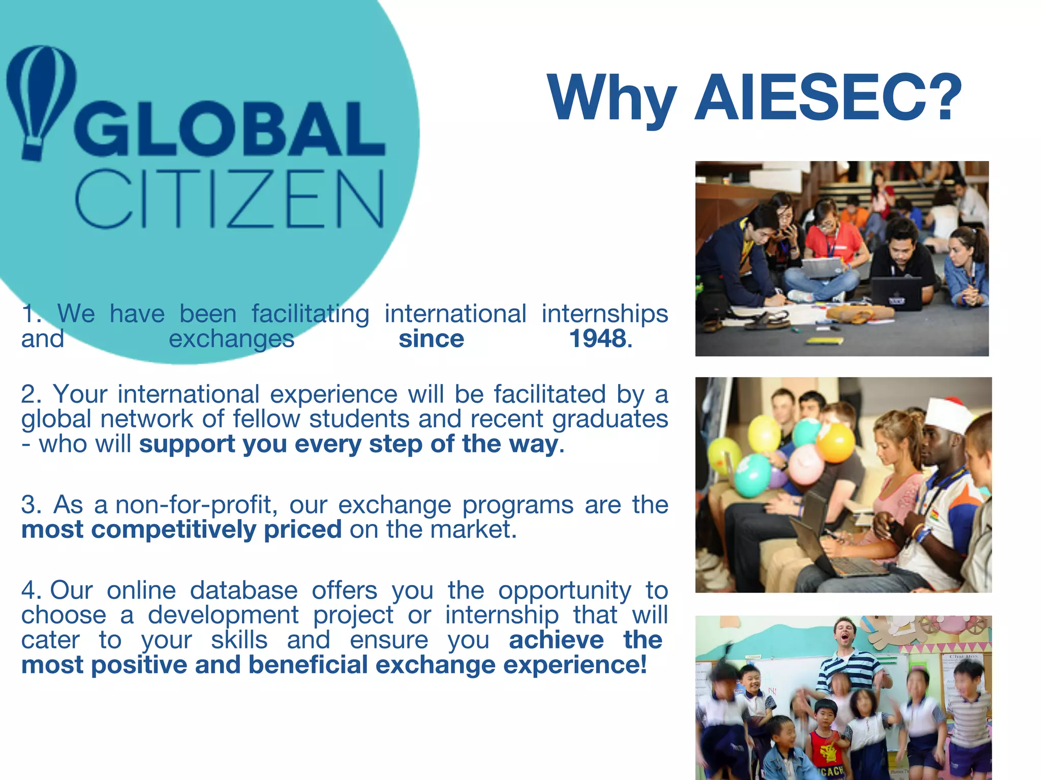 AIESEC Global Citizen Programme (GCP) | PDF