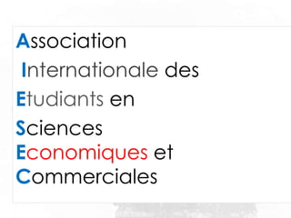 AIESEC history | PPTX