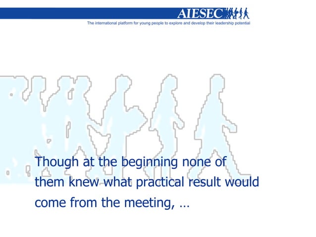 AIESEC History | PPT