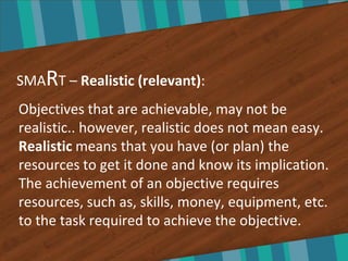 [AIESEC in Bolivia] The SMART Technique | PDF