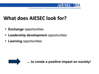 AIESEC | PPT