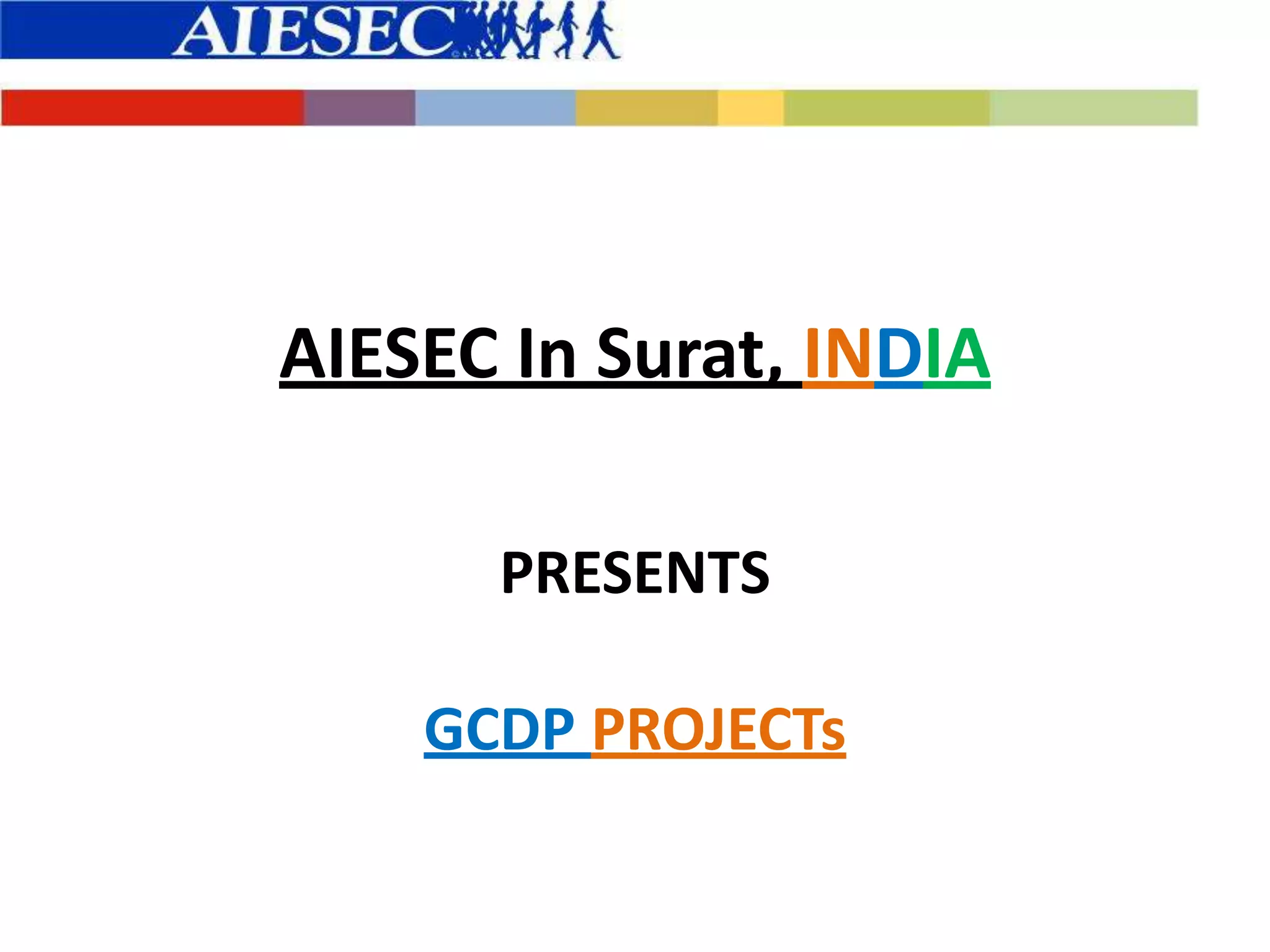 Aiesec in surat, india lc presentation | PPT