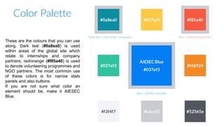 AIESEC in Thailand Brand Toolkit 14-15 | PPT