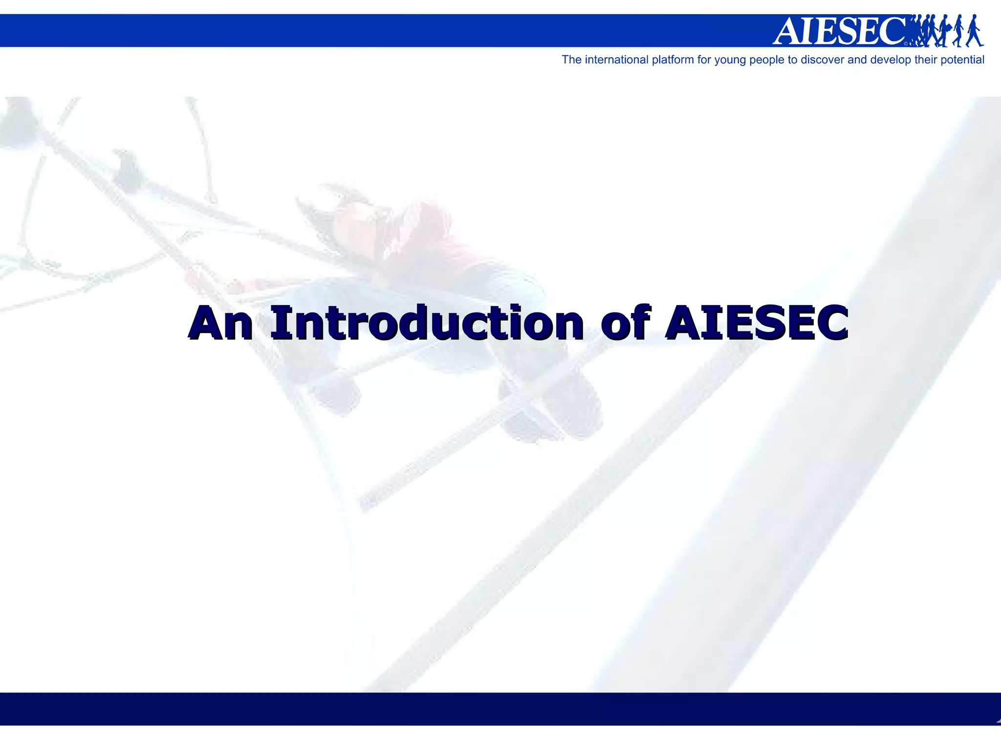 Aiesec introduction | PPT