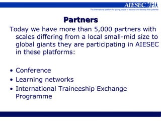 Aiesec introduction | PPT