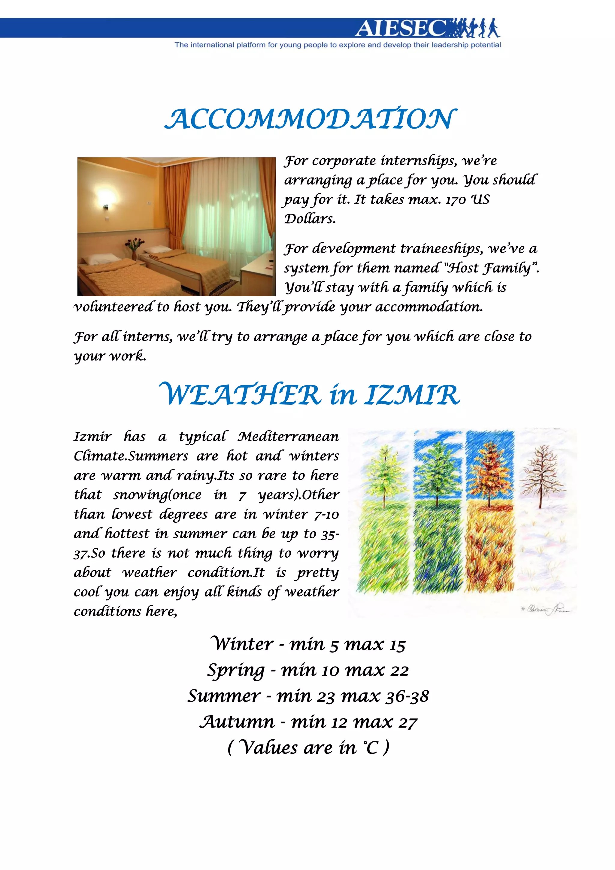 [AIESEC IZMIR] Reception Booklet | PDF